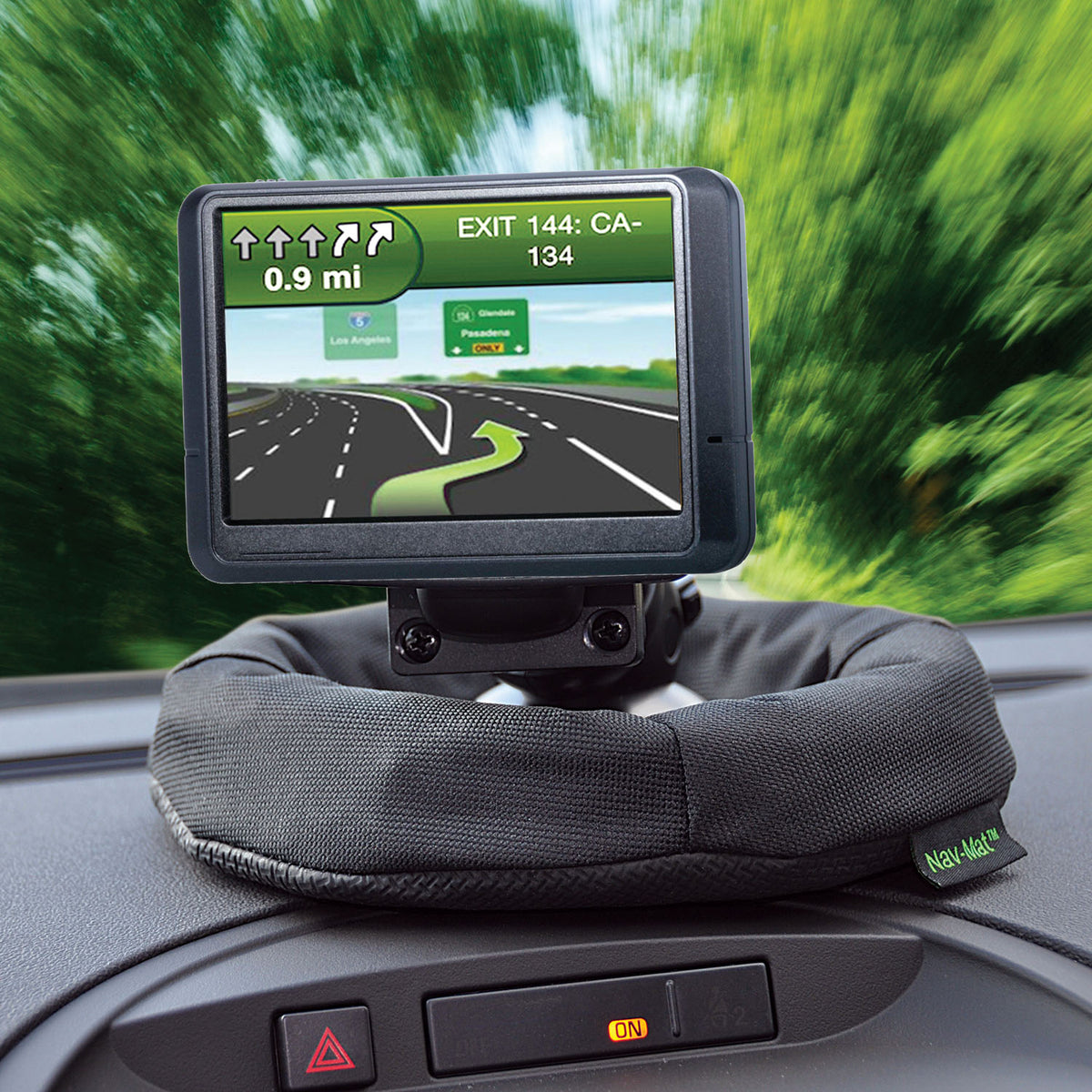 Bracketron Nav-Mat Portable GPS Dash Pad Weighted Friction Base